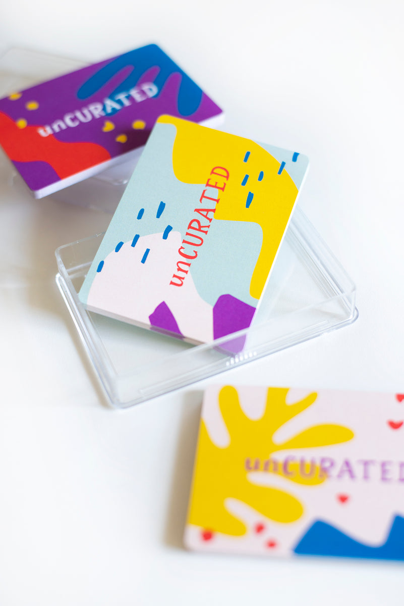 unCURATED is a card game rooted in emotional well-being. It exists to ...
